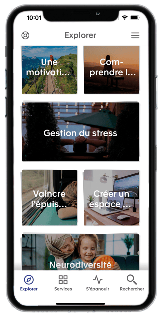 App Lyra Wellbeing Hub